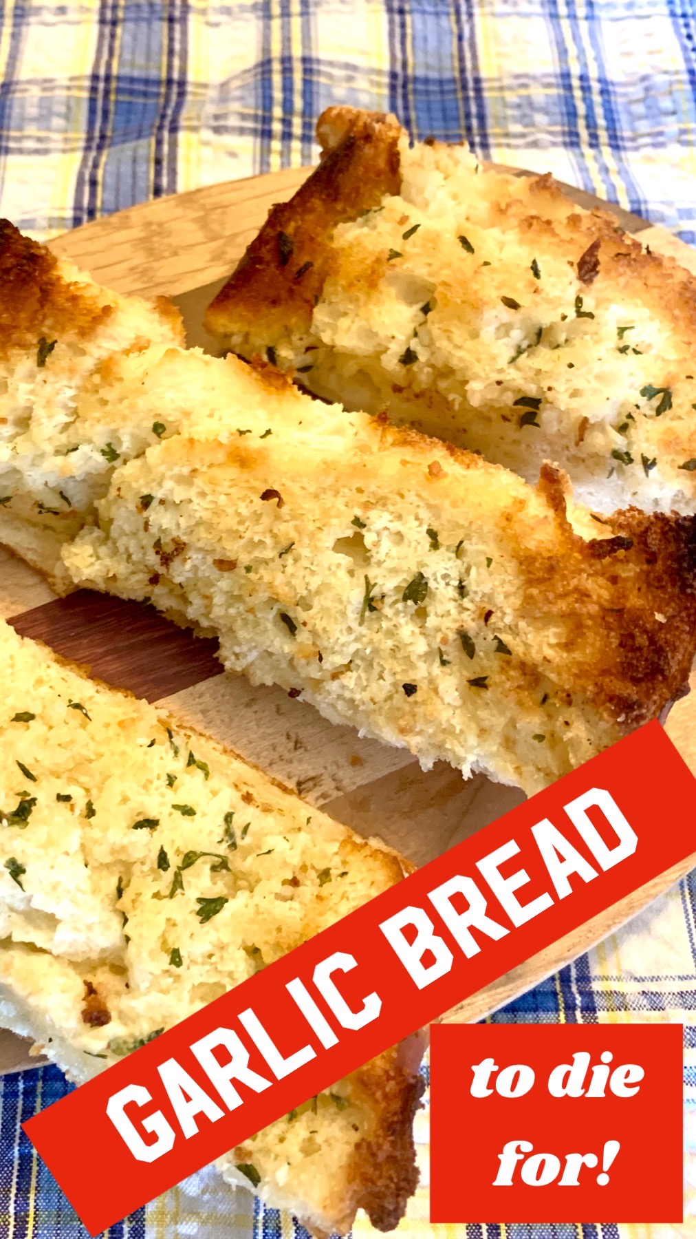 Crispy, Buttery, Perfectly Garlicky Garlic Bread - Candidly Kendra