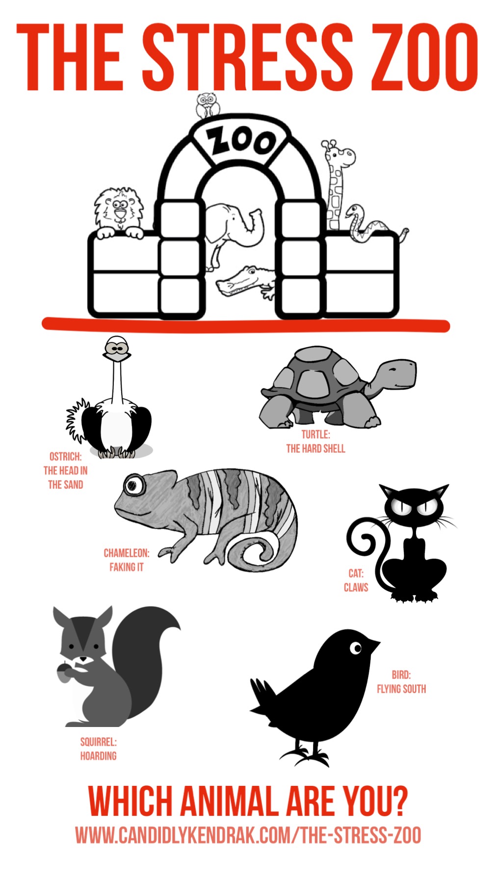 The Stress Zoo: Which Animal Are You? - Candidly Kendra